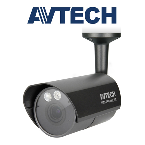 AVM459P Bullet IR Camera AVTECH IP Network Outdoor 2.0 MP Vari-focal